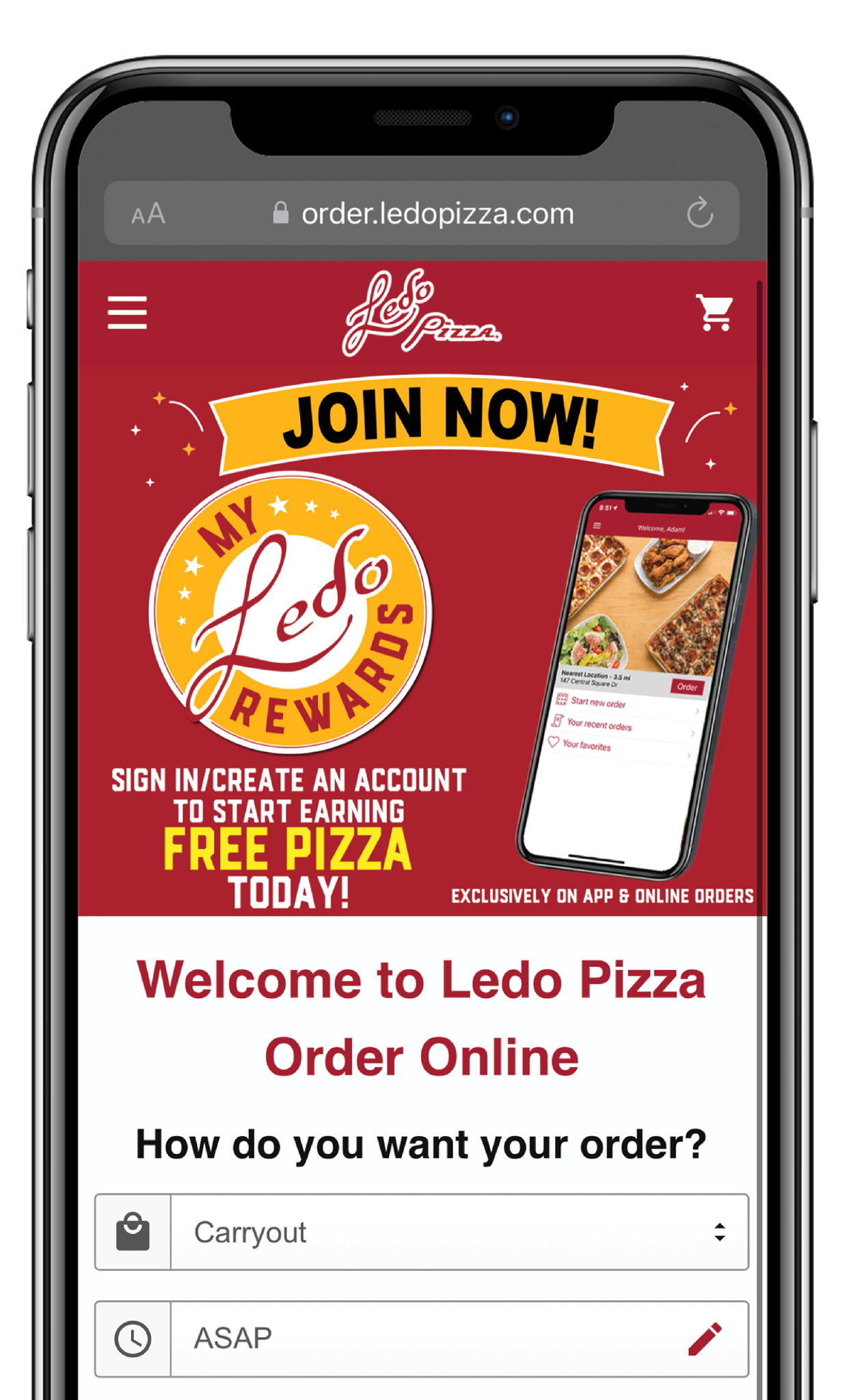 Pizza, Wings, Subs, and Salads | Ledo Pizza