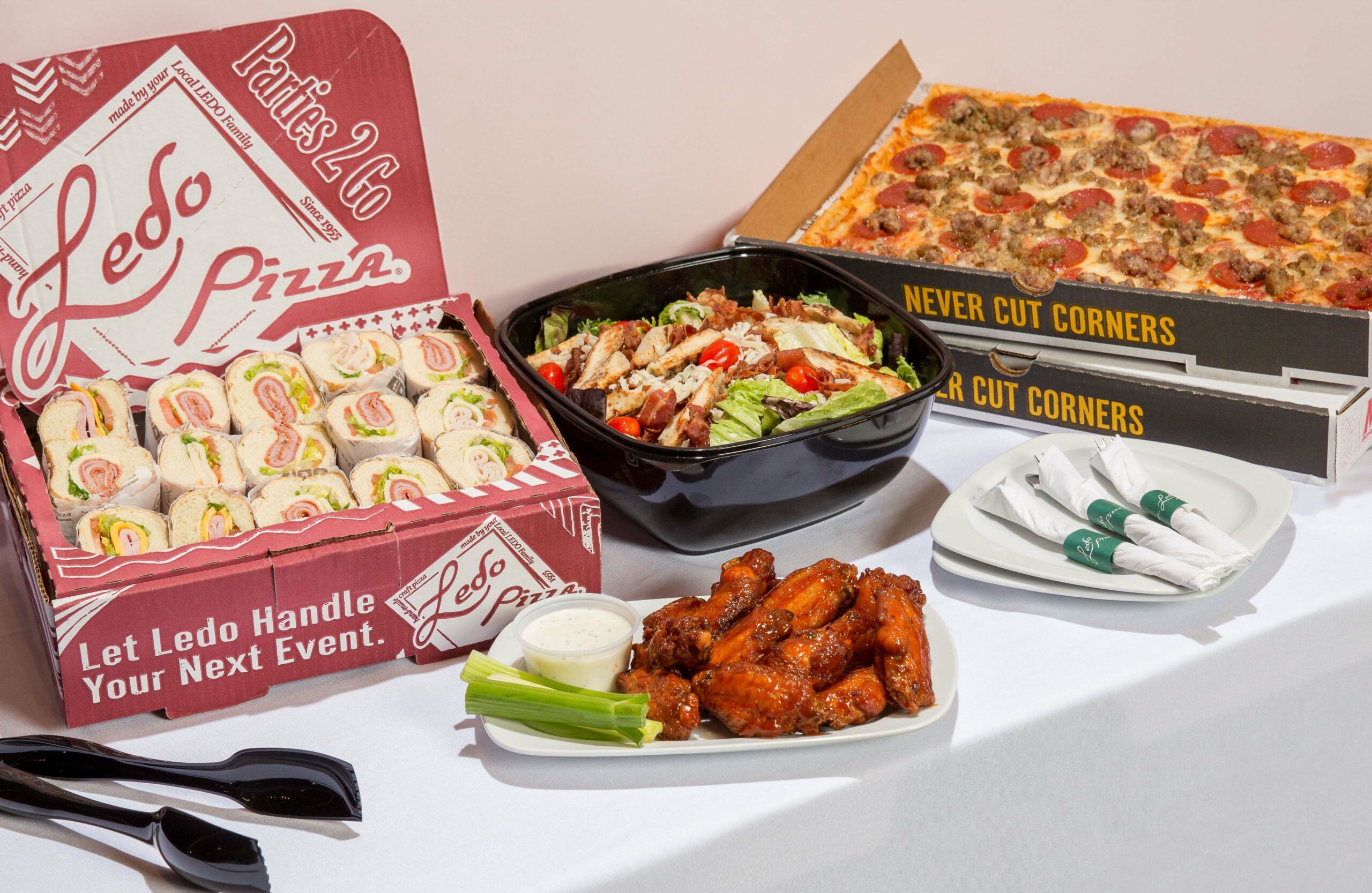 Ledo Pizza | Catering | Order Online | Request a Catering Quote Today!